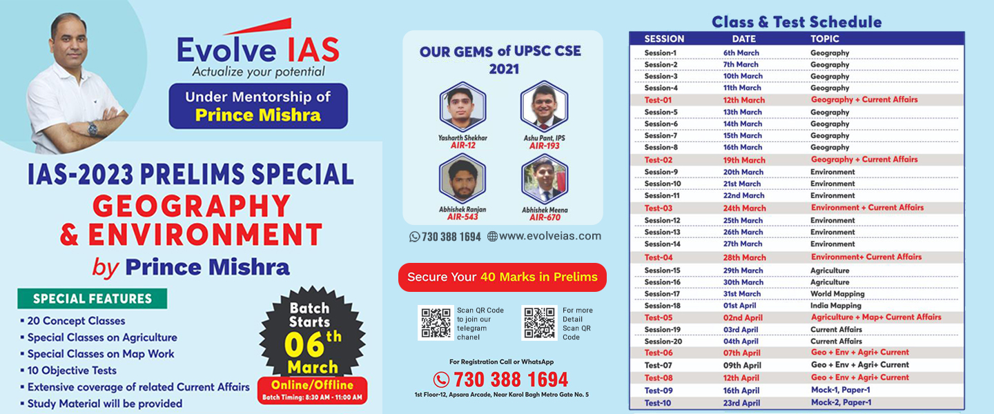 Evolve IAS: Geography Optional Coaching